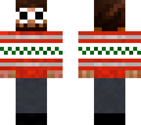 Schlatt with sweater and clout goggles | Minecraft Skin