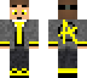 Ancap Guy Faux mask up | Minecraft Skin