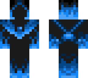 blue fire | Minecraft Skin