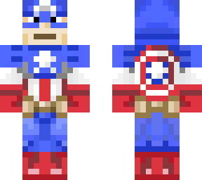Captain America | Minecraft Skin