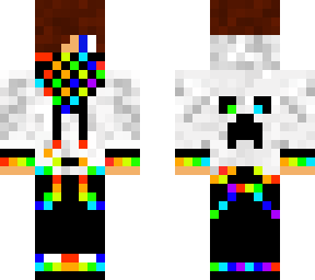 Cool rainbow boy | Minecraft Skin