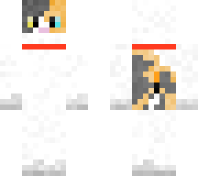 (Tamed) Minecraft Calico Cat Skin | Minecraft Skin