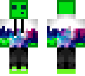 swag cool slime skin minecraft galaxy | Minecraft Skins
