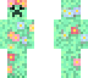 flower creeper | Minecraft Skin
