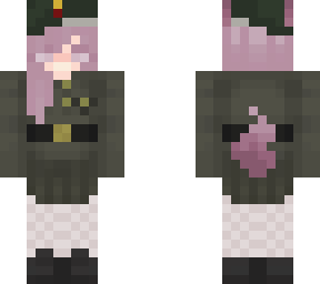 Military Fox Girl | Minecraft Skin