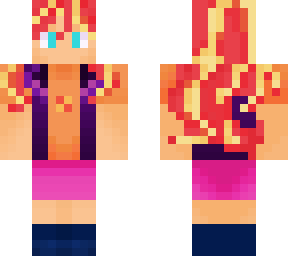 Sunset Shimmer | Minecraft Skins