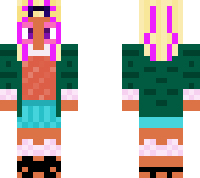 Achtung Attitude Shizuka | Minecraft Skin