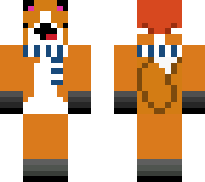 Minecraft Derp Fox Skin