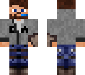Grey Steve | Minecraft Skins