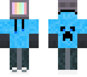 TV Minecraft skin (By:Iv4n2p) | Minecraft Skin