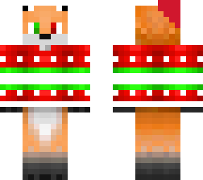 Christmas Fox | Minecraft Skin