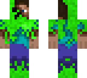 creeper steve | Minecraft Skin