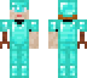 Half Robot | Minecraft Skin