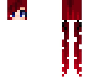 Long Ponytails hair base | Minecraft Skin