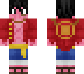 Gear 5 Luffy Minecraft Skins