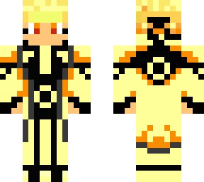 naruto six paths | Minecraft Skin