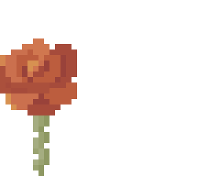 Weird rose pixel art | Minecraft Skin