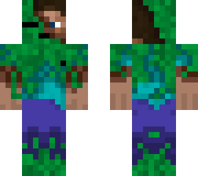 zombie steve | Minecraft Skin