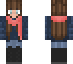 Claire Witness Winter 1 | Minecraft Skin