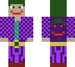 Joker (heath ledger) | Minecraft Skin