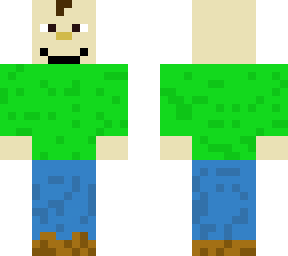Baldi from baldi's basics | Minecraft Skin