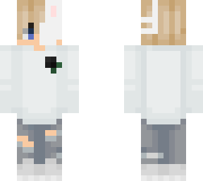 Blonde Boy Bunny Mask | Minecraft Skin