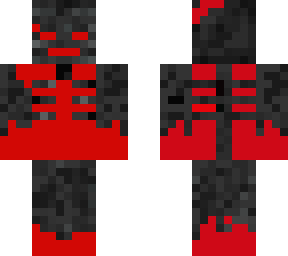 Bloody Skeleton Mage | Minecraft Skin