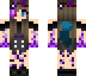 emo girl werewolf | Minecraft Skins