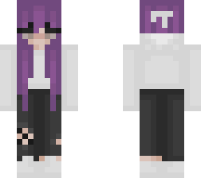 Purple Hair | Minecraft Skin