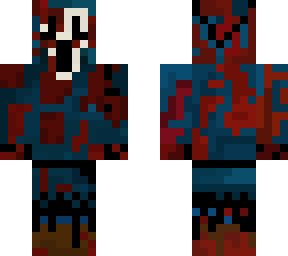 Ghostface Scream Ghost Mask Halloween Scary Minecraft Skins