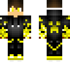 Yellow Creeper Boy - Day 10 | Minecraft Skin