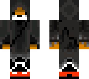 grim reper fox | Minecraft Skin