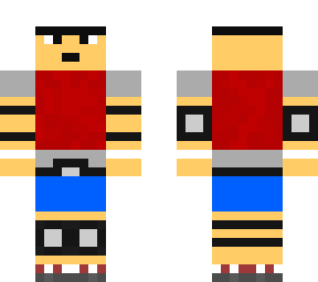 Happy wheels - pogo guy | Minecraft Skin