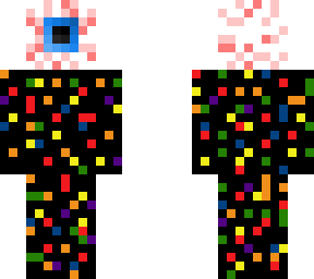 Retina breakdown | Minecraft Skin