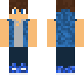 Sleeveless Jacket | Minecraft Skin