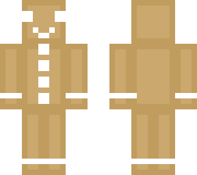 Cute Gingerbread Man | Minecraft Skin