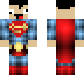 derpy superman | Minecraft Skin