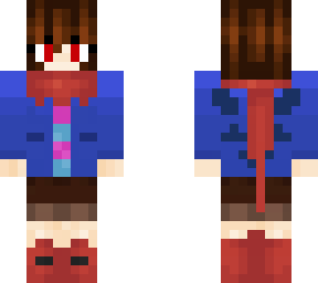 Endertale Frisk Minecraft Skins