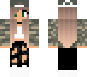 camo girl | Minecraft Skin
