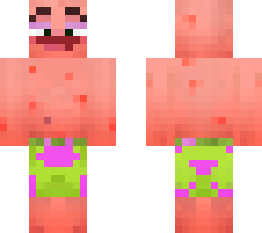 Cute Patrick Star | Minecraft Skin