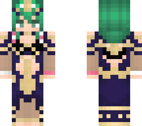 Female Byleth (Sothis Outfit) Fire Emblem Three Houses | Minecraft Skin