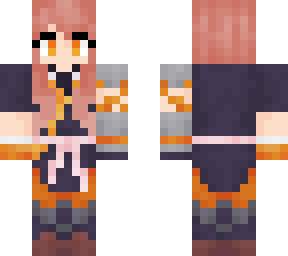 Gender bent Noi, from My inner demons | Minecraft Skin
