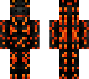 MrEnderMen12's Pro Burning Godzilla skin | Minecraft Skin