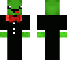 turtle in suit | Minecraft Skin