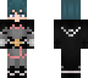 Updated Default Male Byleth Fire Emblem Three Houses | Minecraft Skin