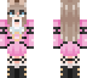 -+ Gorgeous Girl Genius +- | Minecraft Skin