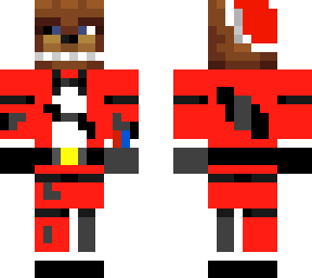 430 Like Special (Withered Santa Freddy) | Minecraft Skin