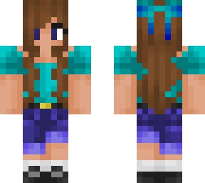 Female Steve | Minecraft Skins