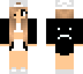 Sad Girl | Minecraft Skin