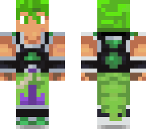 BROLY LSSJ CONTROLED | Minecraft Skin